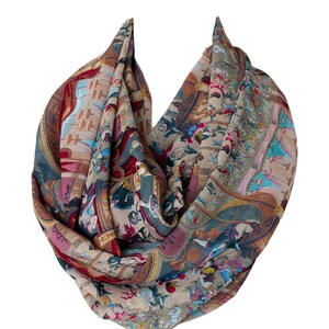 Opera Theater Infinity Circle Scarf Spring Fall Summer Winter Fashion ...