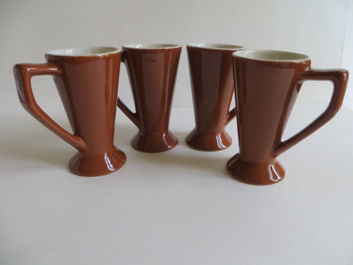 Twin Peaks Double R Chefsware Brown Coffee Mug Set of 4 | Etsy