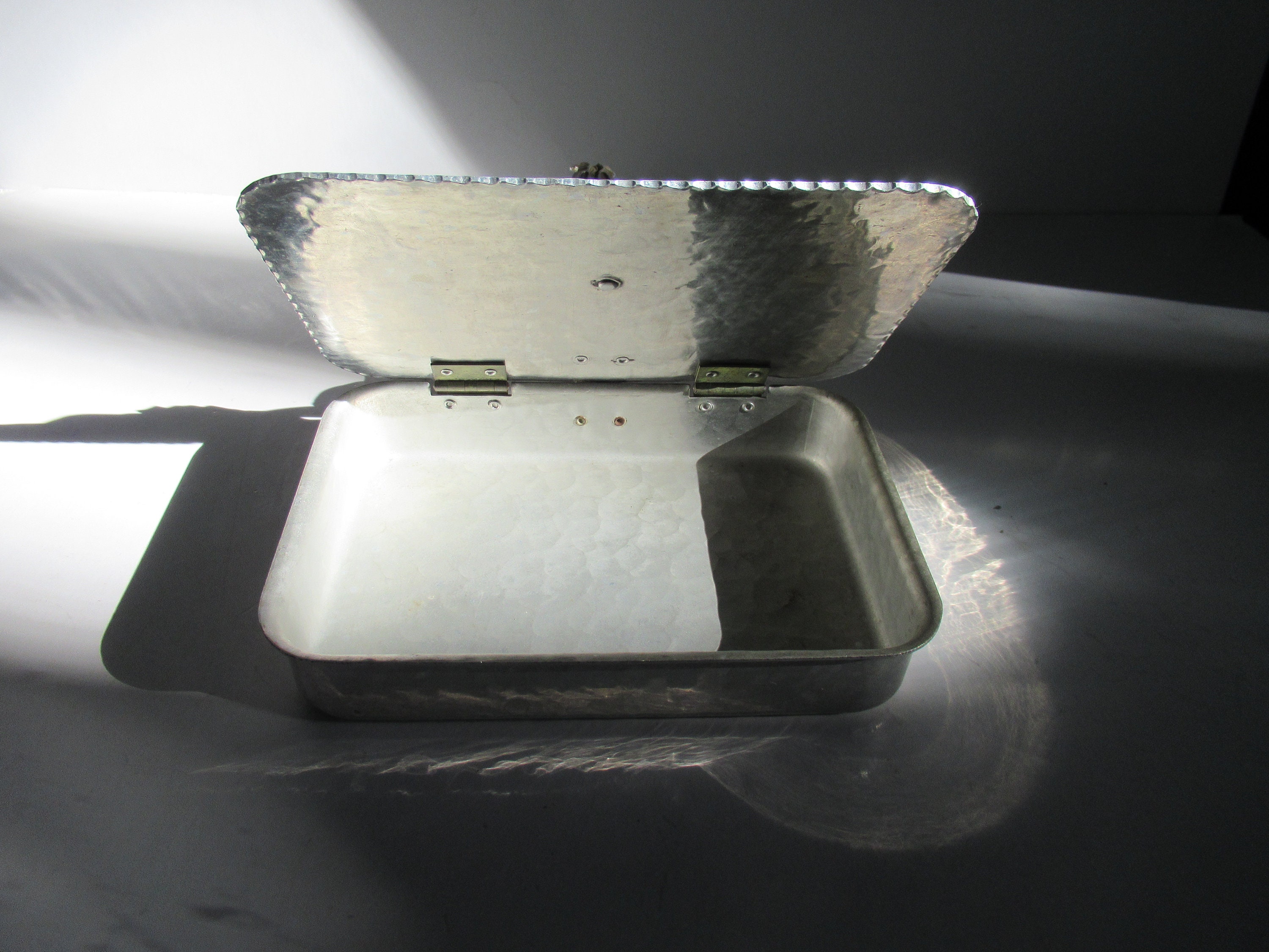 Rodney Kent Hammered Aluminum Silent Butler - Etsy