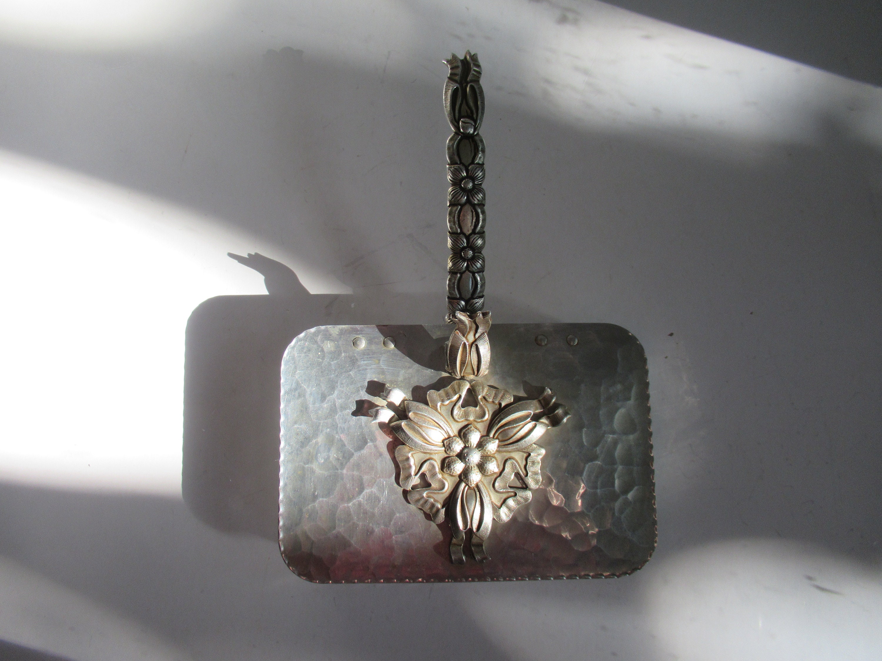 Rodney Kent Hammered Aluminum Silent Butler - Etsy