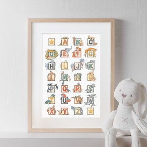 Animal Alphabet Blocks: A Playful and Educational Digital Download ...
