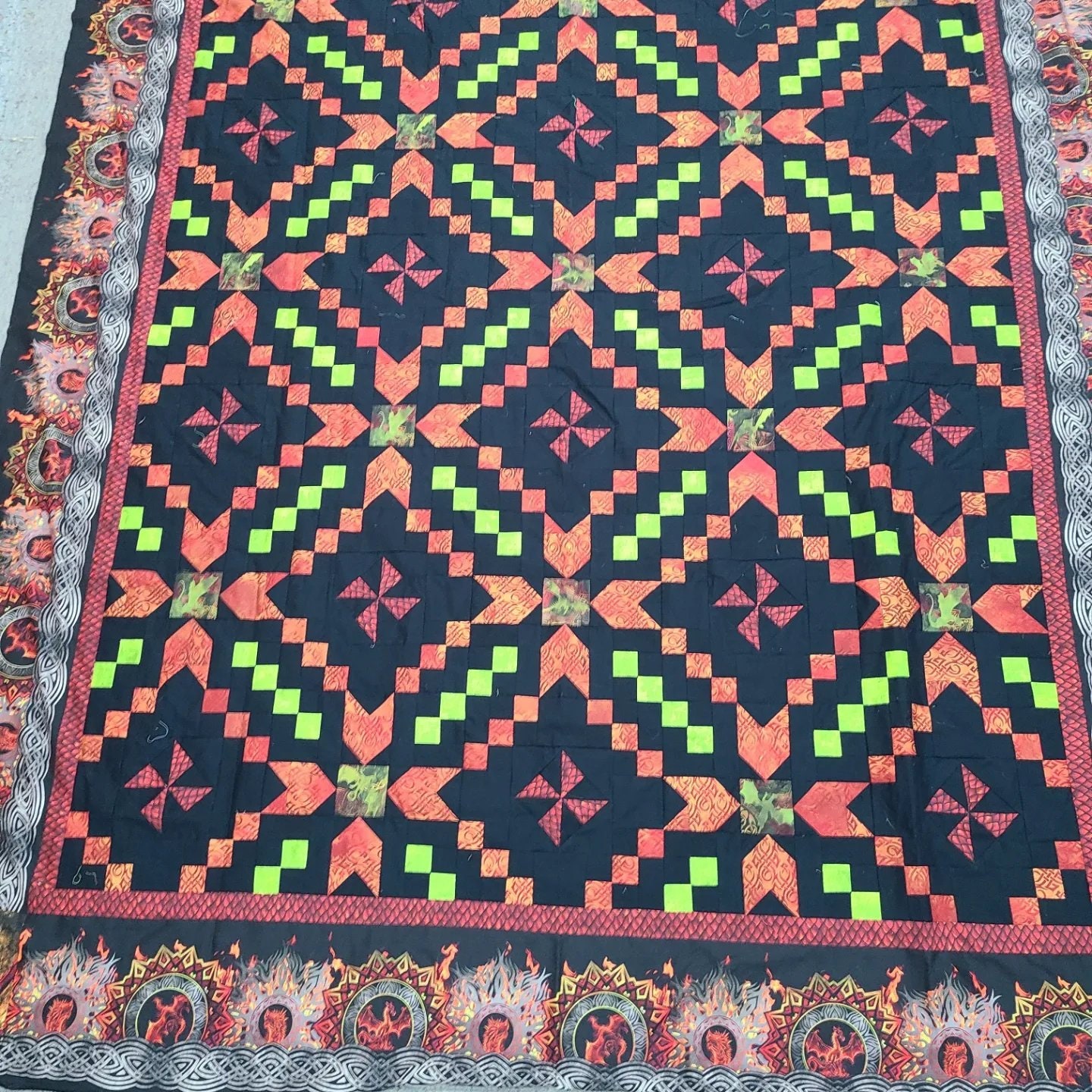 MARCH WINDS Pdf Quilt Pattern, 4 Sizes - Etsy