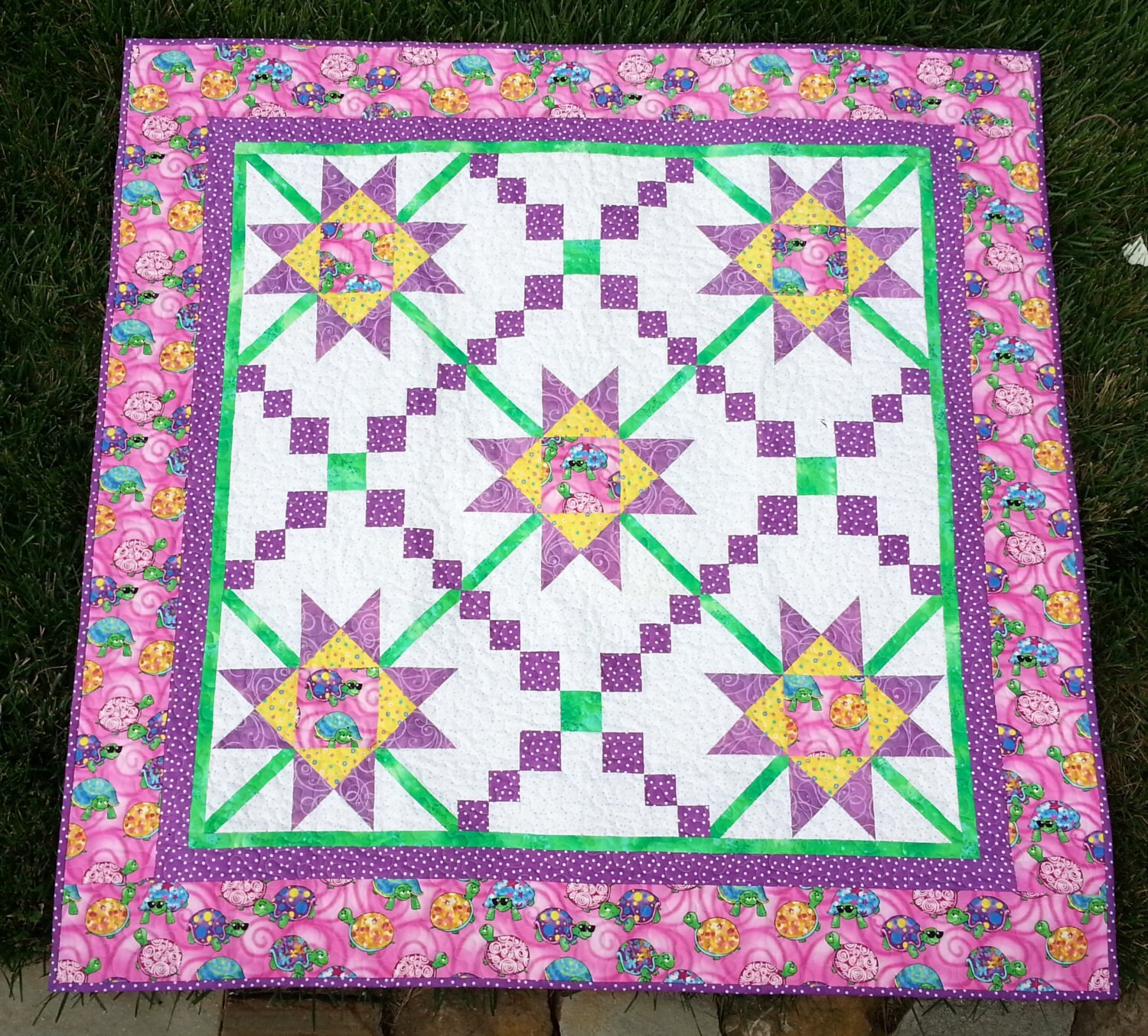 KNOTTY TIMES, Pdf Quilt Pattern, Baby, Throw, Queen & King Sizes - Etsy