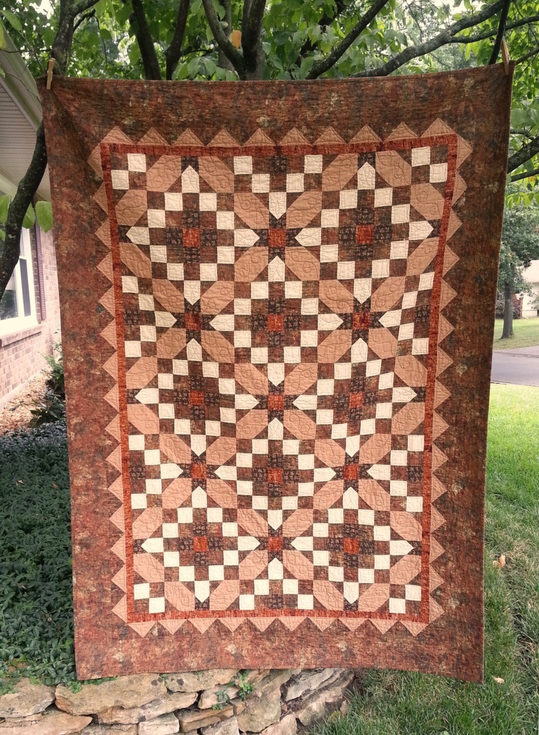 KANSAS CROSSROADS, Pdf Quilt Pattern, Throw, Twin, Queen & King Sizes ...