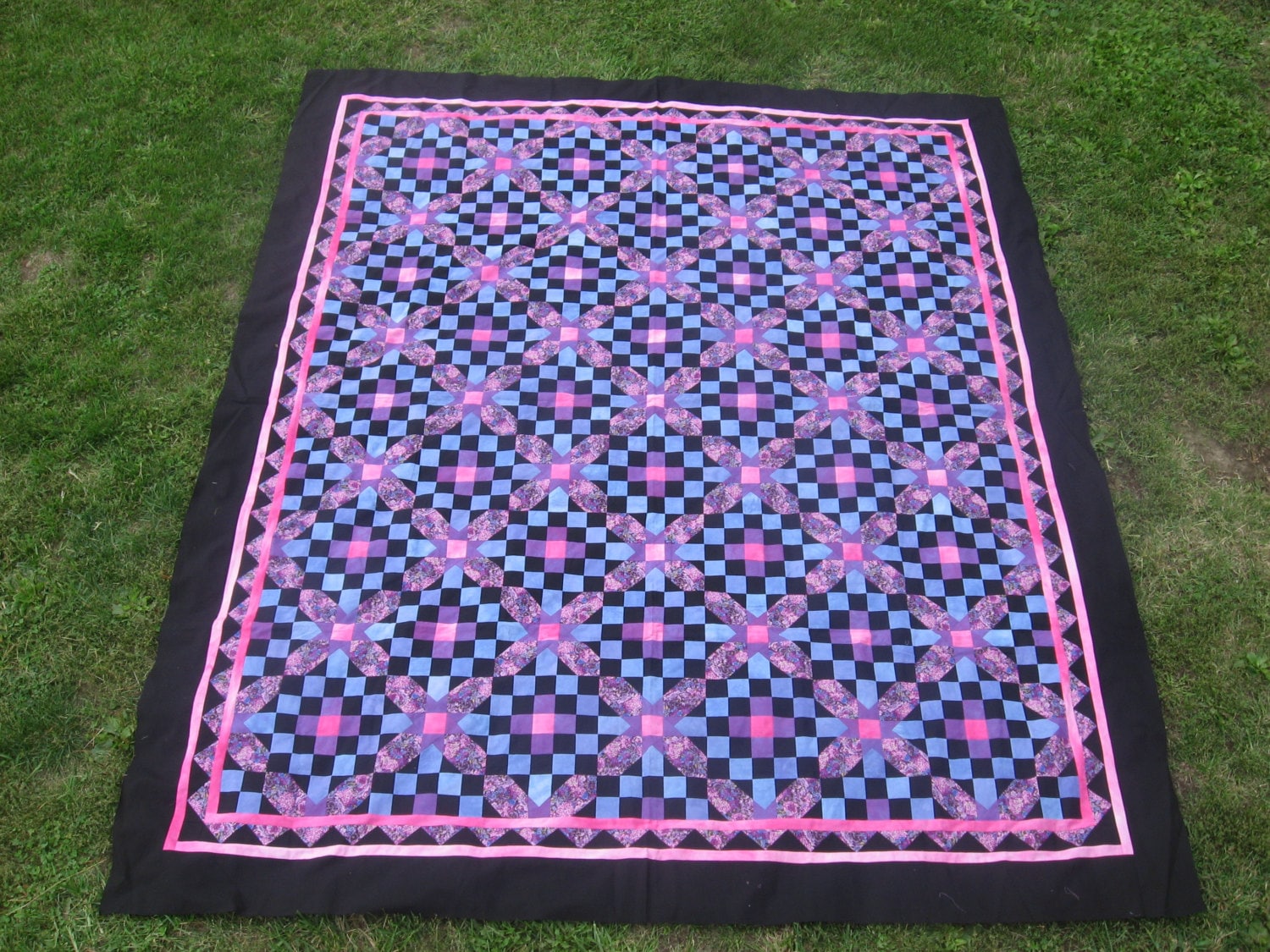 KANSAS CROSSROADS, Pdf Quilt Pattern, Throw, Twin, Queen & King Sizes ...