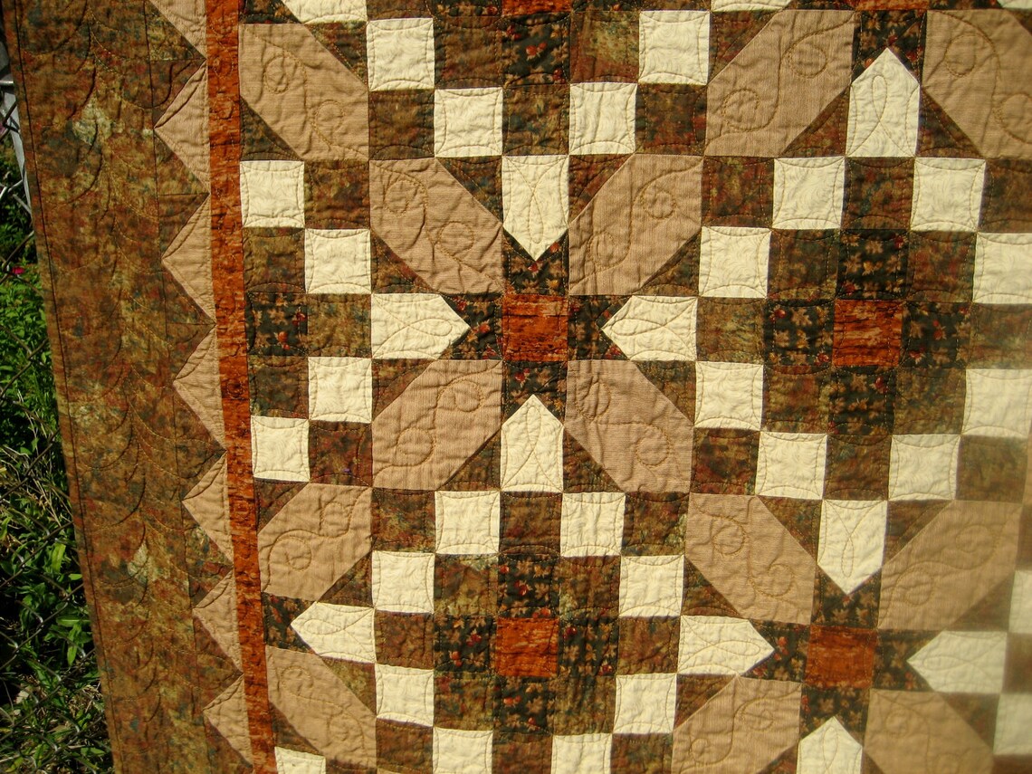 KANSAS CROSSROADS, Pdf Quilt Pattern, Throw, Twin, Queen & King Sizes ...