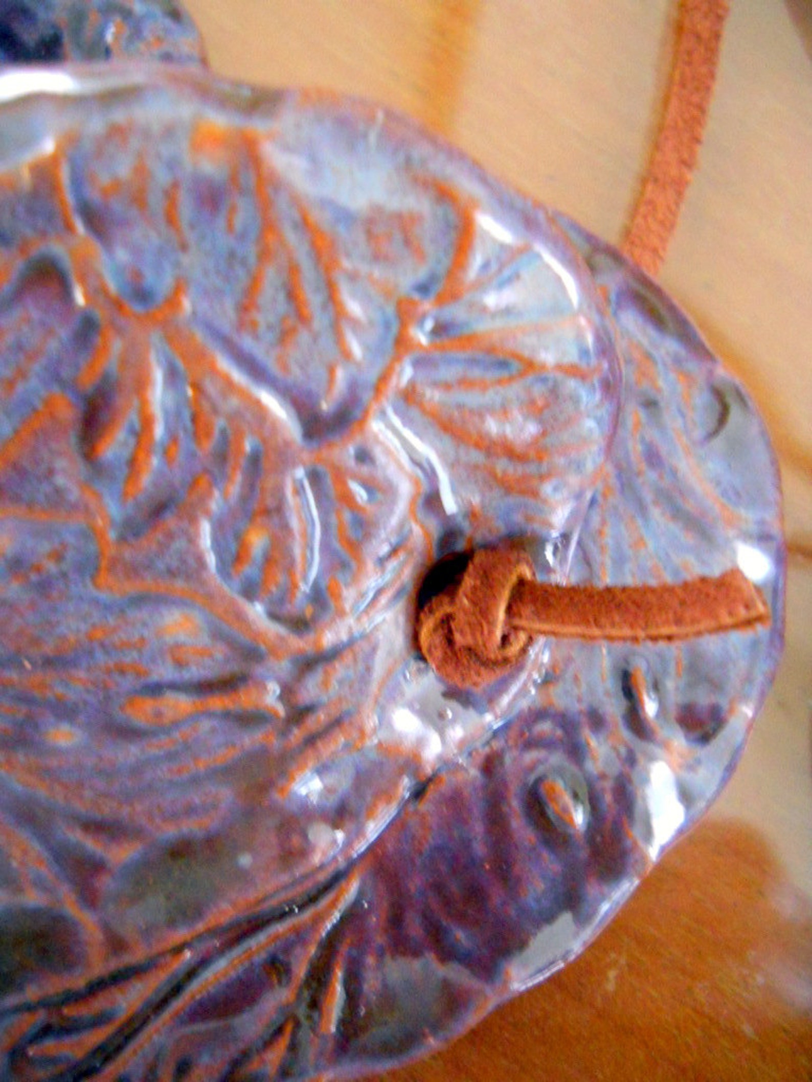 Three Ceramic Heart Shaped Wall Pockets Are Embossed With - Etsy