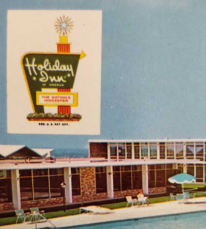 Eau Claire, Wisconsin, Vintage Postcard, Holiday Inn Pool, Circa 1965 ...