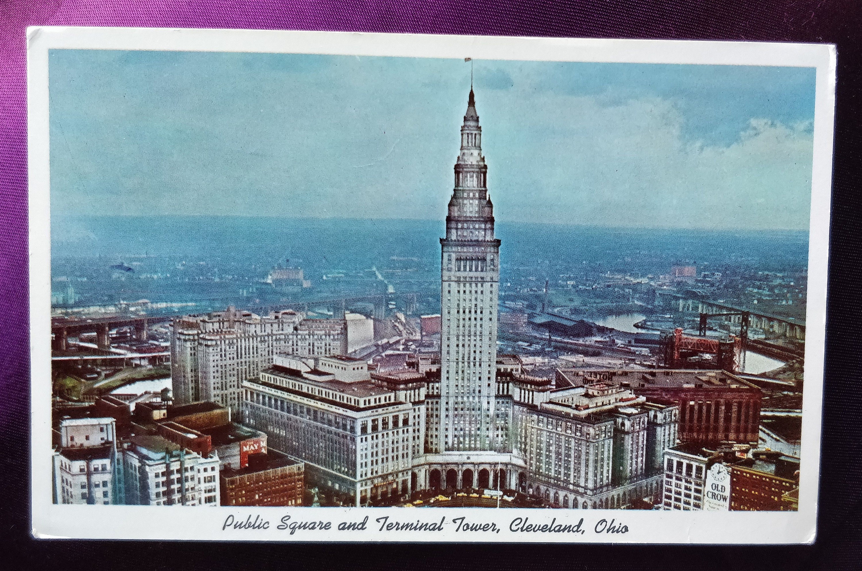 Cleveland, Ohio, Vintage Postcard, Tower City Center, Union Terminal ...