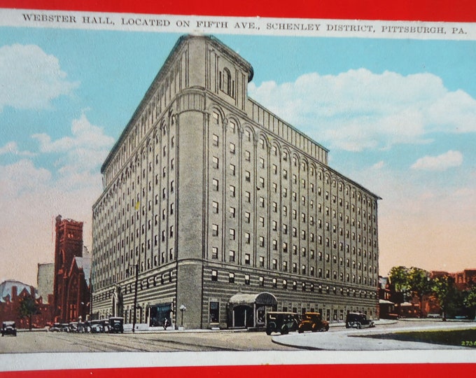 Pittsburgh, Pennsylvania, Webster Hall, Fifth Ave, Shenley District ...