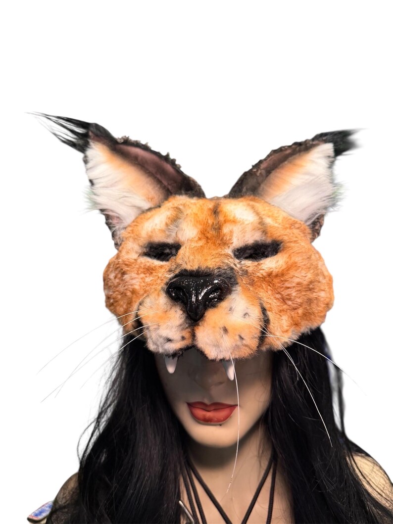Realistic Caracal Therian Mask - Etsy