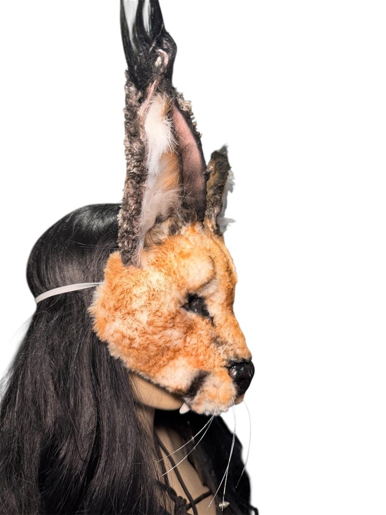 Realistic Caracal Therian Mask - Etsy