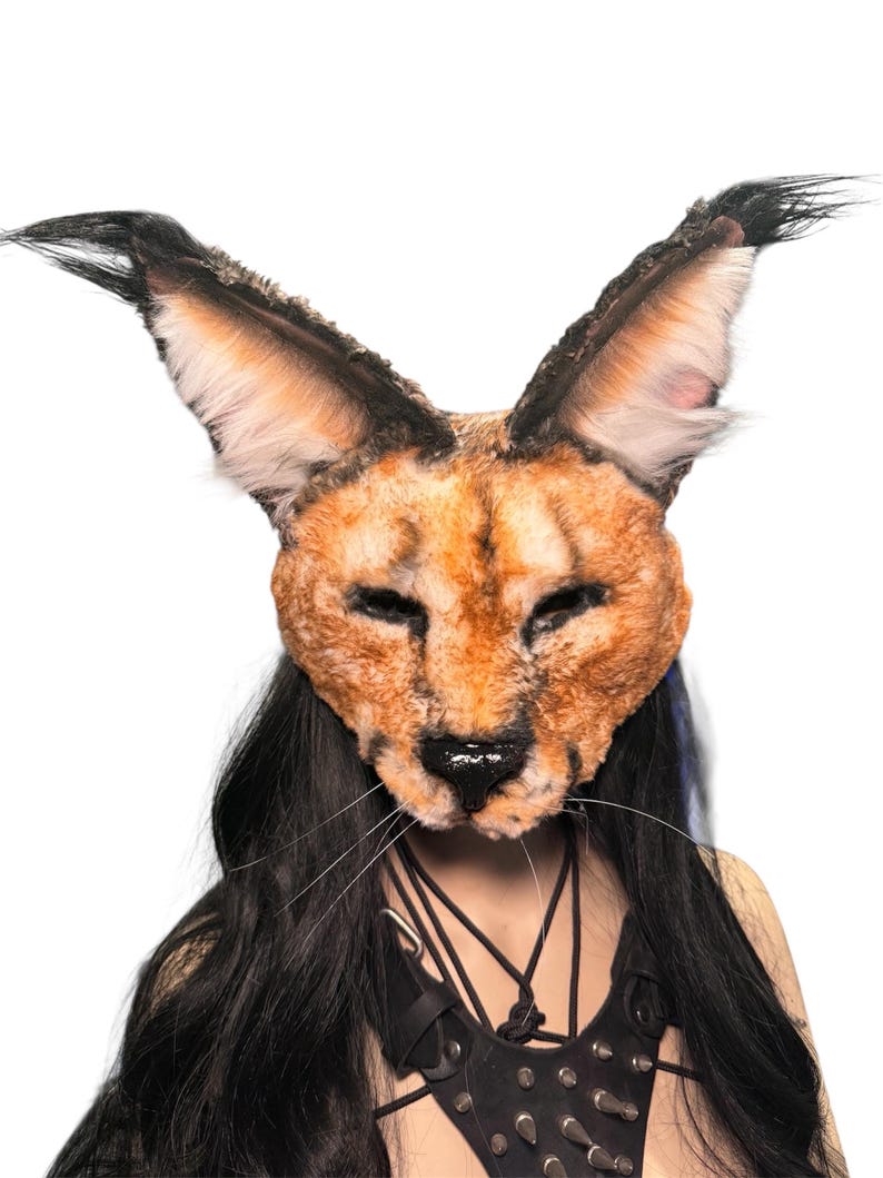Realistic Caracal Therian Mask - Etsy
