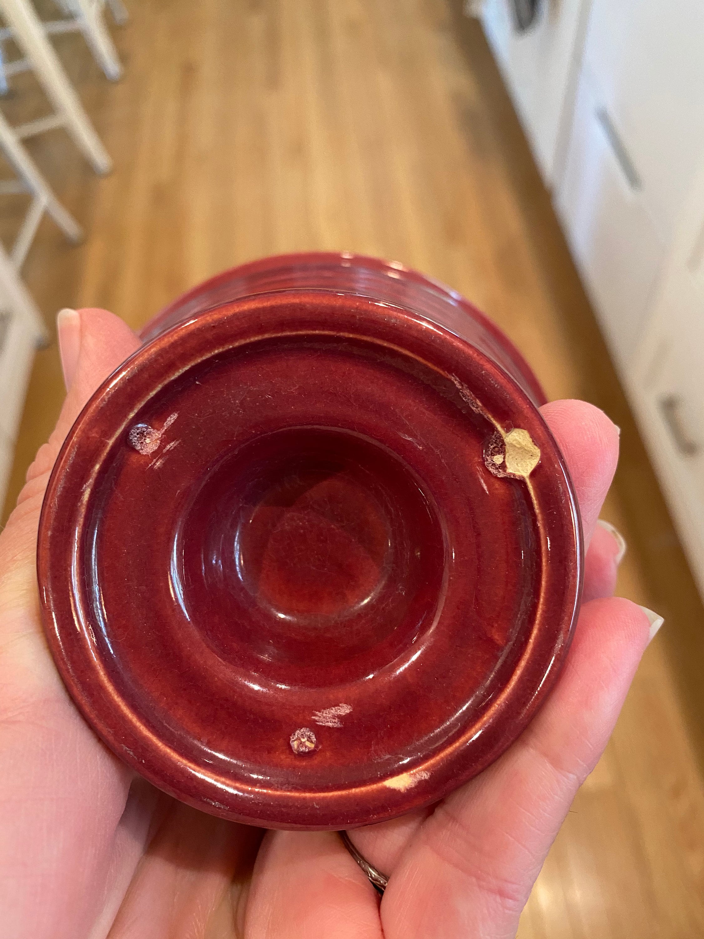 Bauer Vintage Ringware Sherbert Cups - Etsy