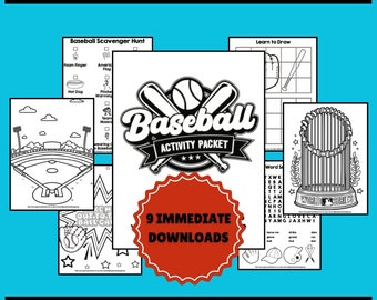 Baseball Ballpark Scavenger Hunt Printable for Kids – Fun Game for ...