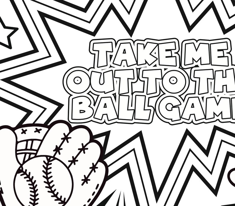 Baseball Game Printable Activity Sheets for Kids - Etsy Australia