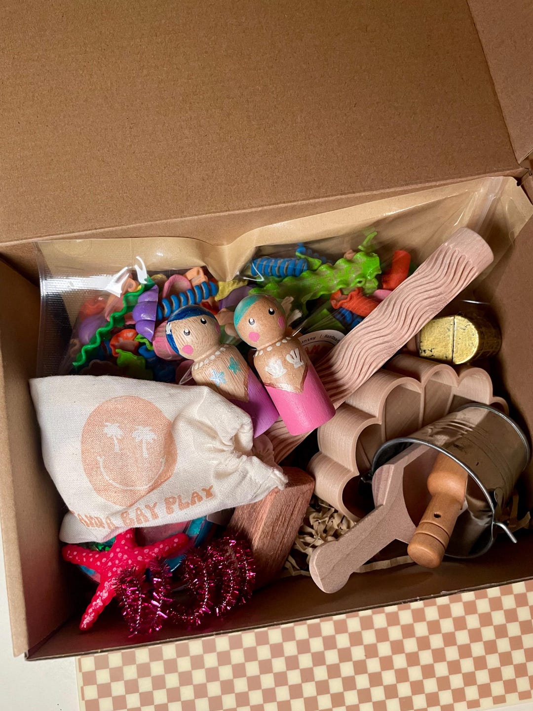 Mermaid Play Dough and Sensory Filler Kit- Organic Essential Oil ...