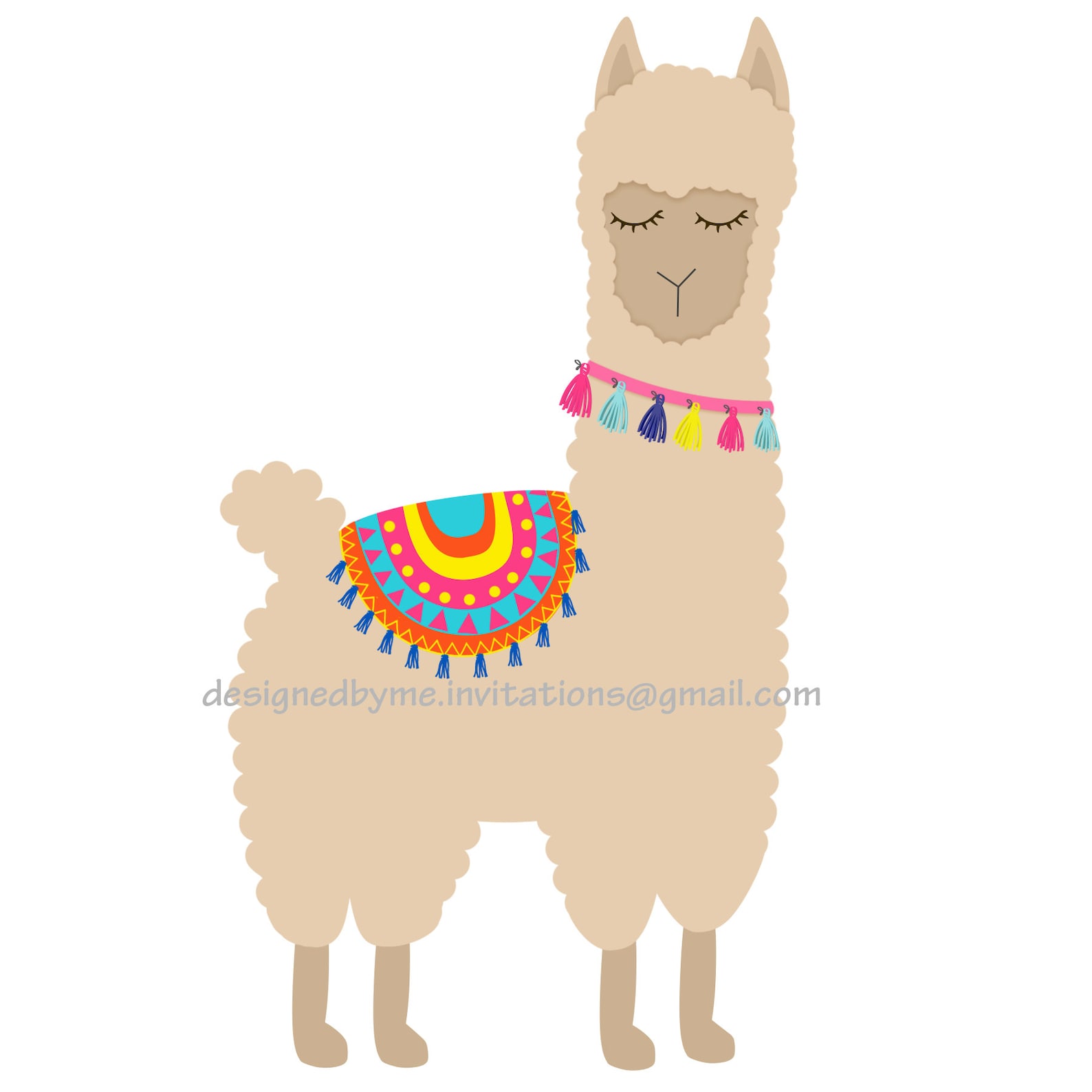 Llama Clip Art Set Llama Party Clip Art Graphics Cute Clip - Etsy