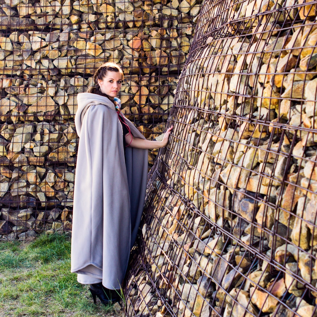 Long Hooded Cloak Digital Pattern | Instant Download | Pdf Sewing ...