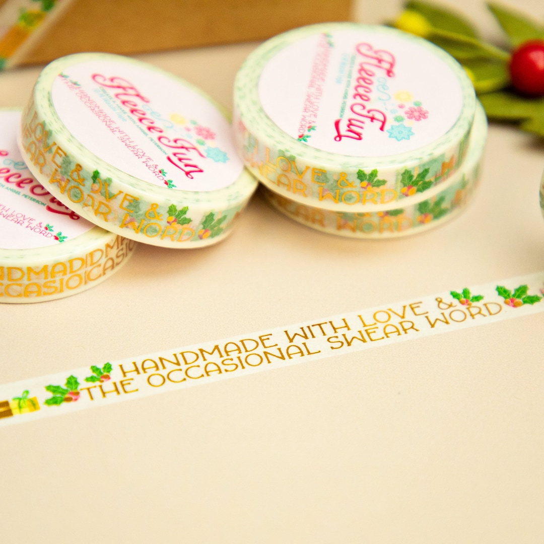 Funny Washi Tape | "handmade With Love and the Occasional Swear Word ...