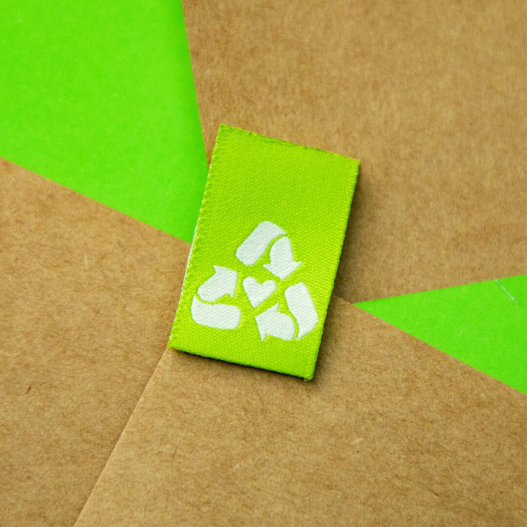 Upcycled Sewing Tag Label – Woven Clothing Tag for Recycled Items - Etsy