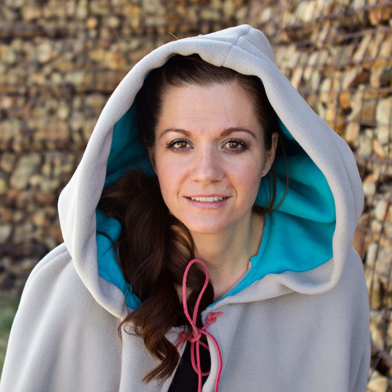 Long Hooded Cloak Digital Pattern | Instant Download | Pdf Sewing ...