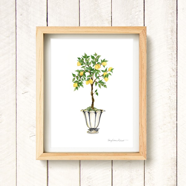 Watercolor Topiary - Etsy