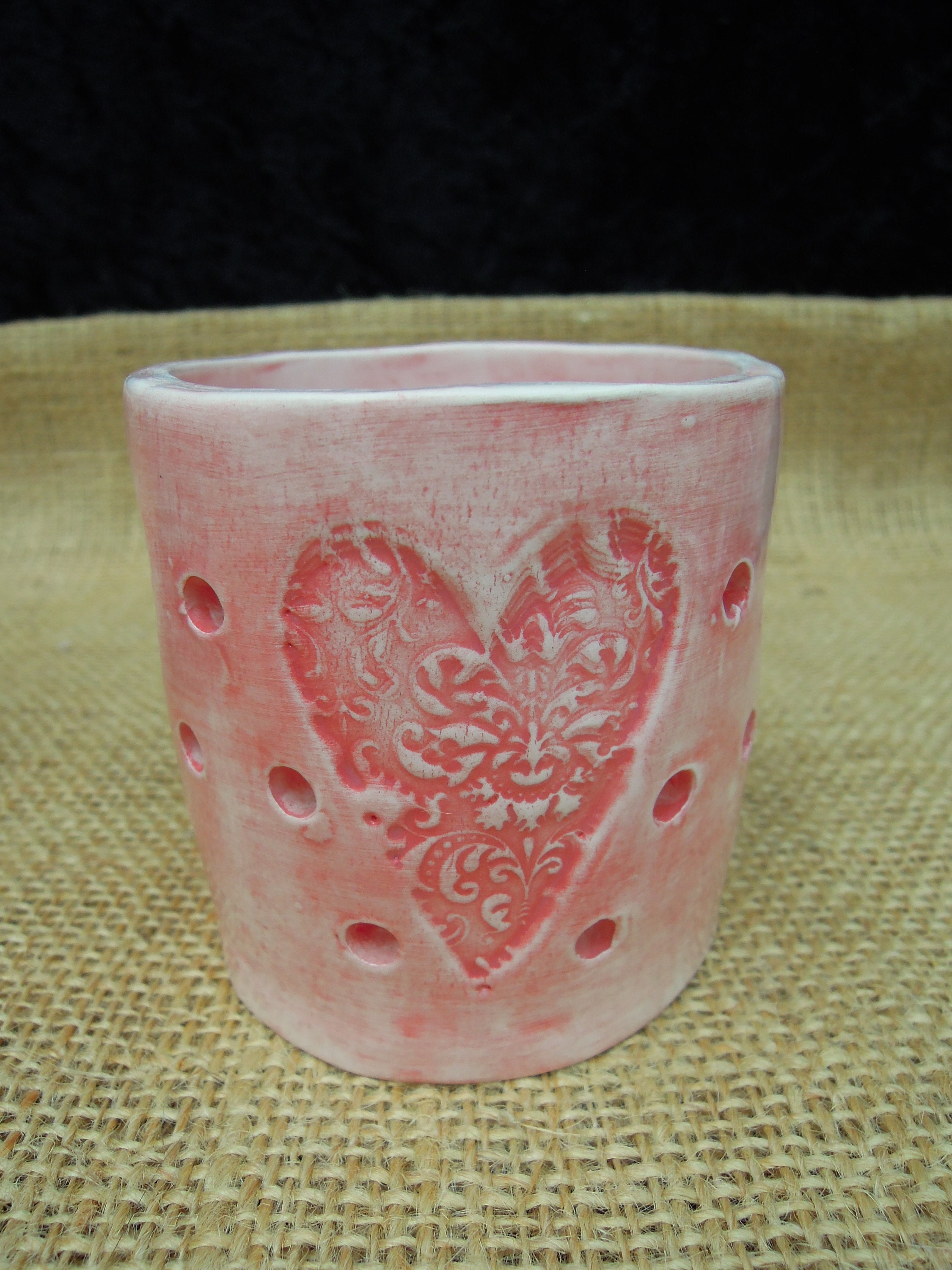 Ceramic Tea Light Holder - Etsy
