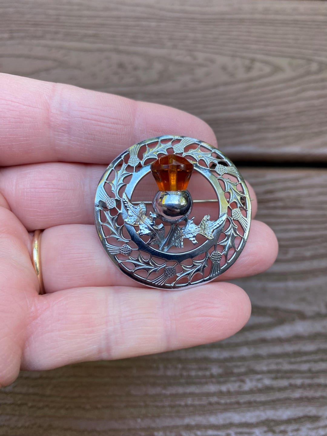 Vintage Jewelry Signed Mizpah Beautiful Silver Tone and Rhinestone ...