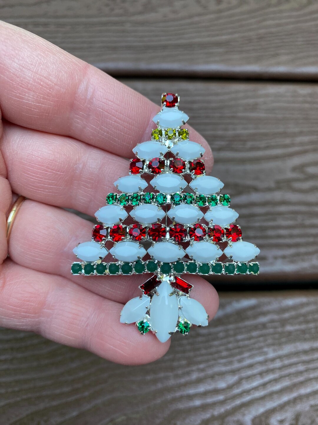 Vintage Jewelry Signed Kenneth Lane Elegant Multicolored Rhinestone ...