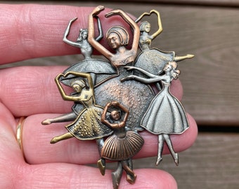 Ballerina Brooch | Etsy
