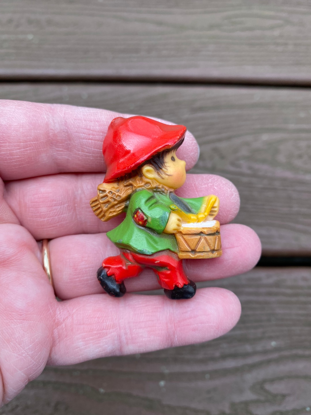 Vintage Jewelry Signed Hallmark Adorable Christmas Drummer Boy Pin ...