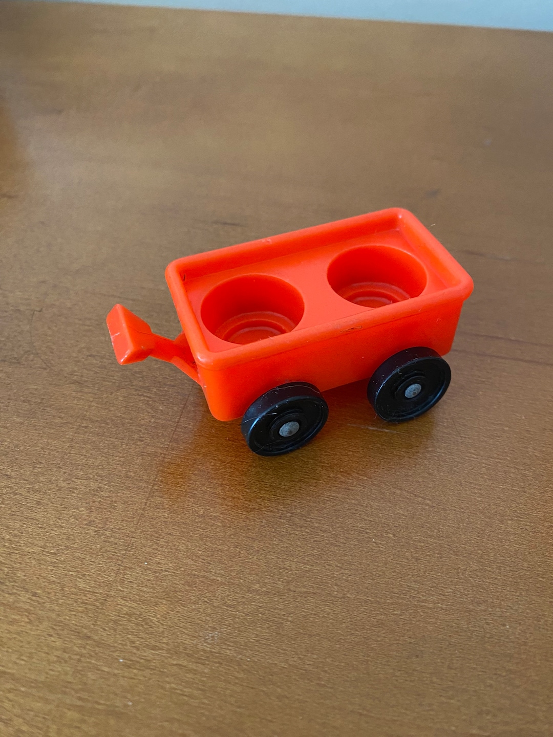 Vintage Fisher-price Little People Red Wagon for Sesame Street ...