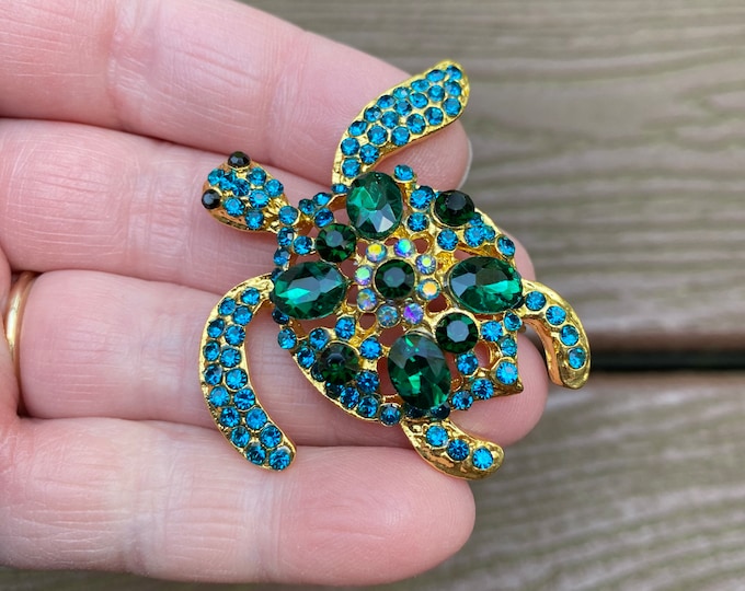 Vintage Turtle Brooch, 1960's Gerry's Enamel Turtle Brooch, Pin, White ...