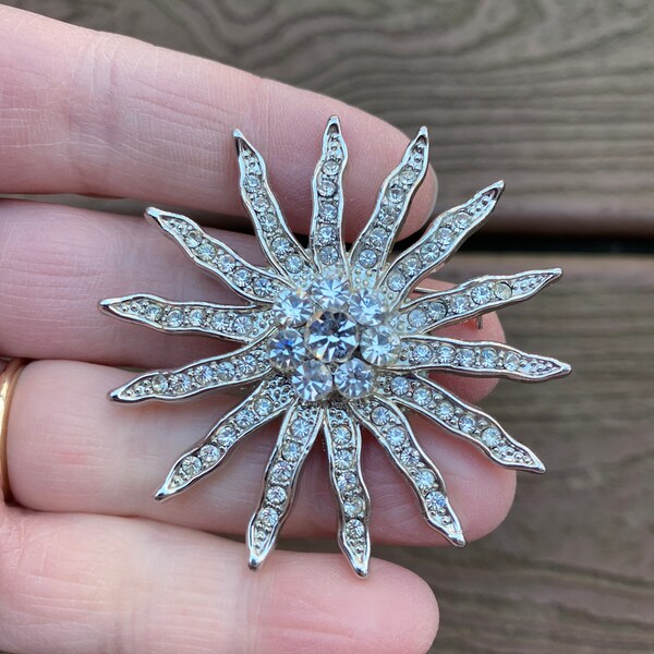 Rhinestone Sunburst - Etsy