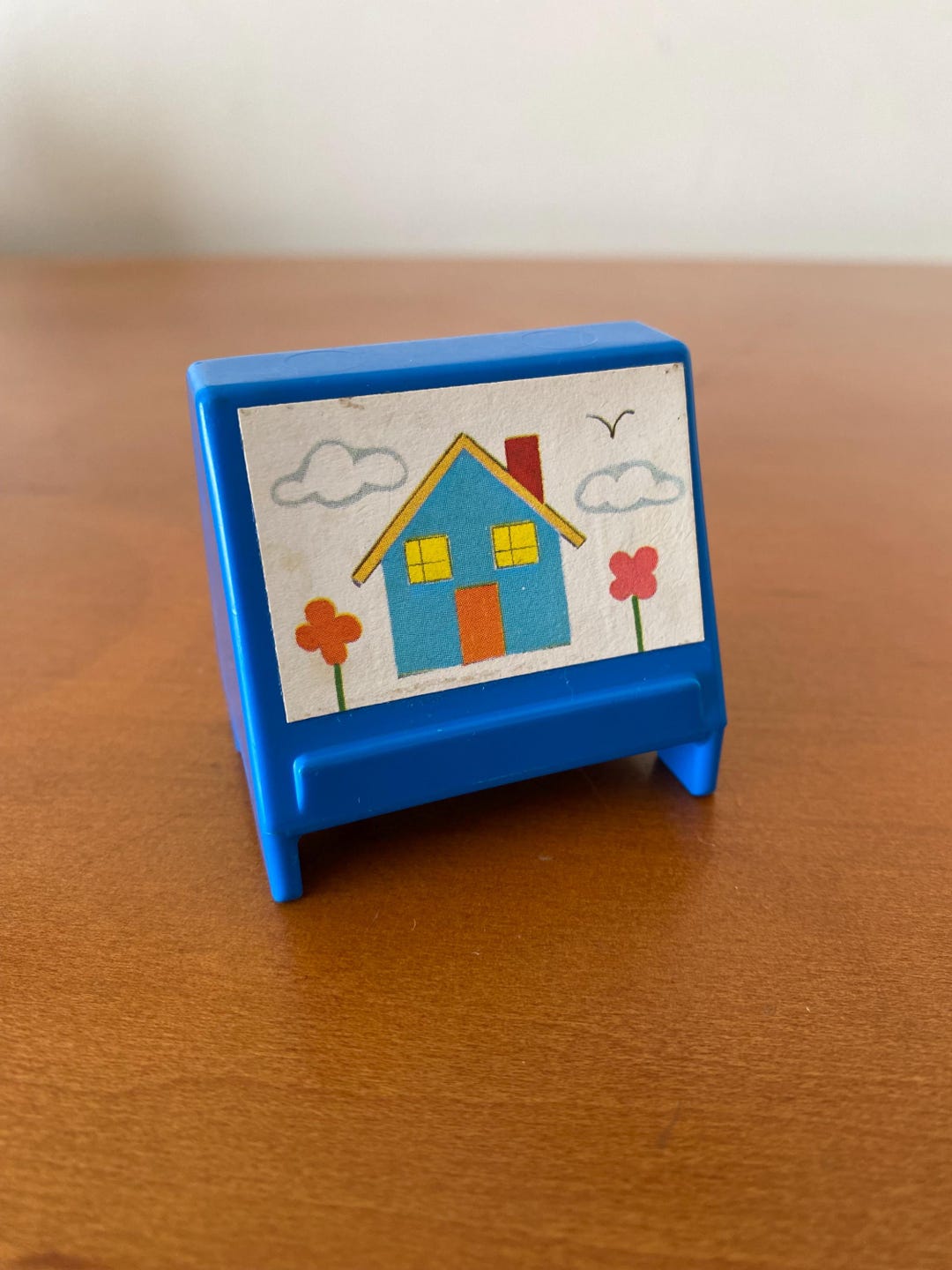 Vintage Fisher-price Little People Blue Art Easel for Nursery School - Etsy