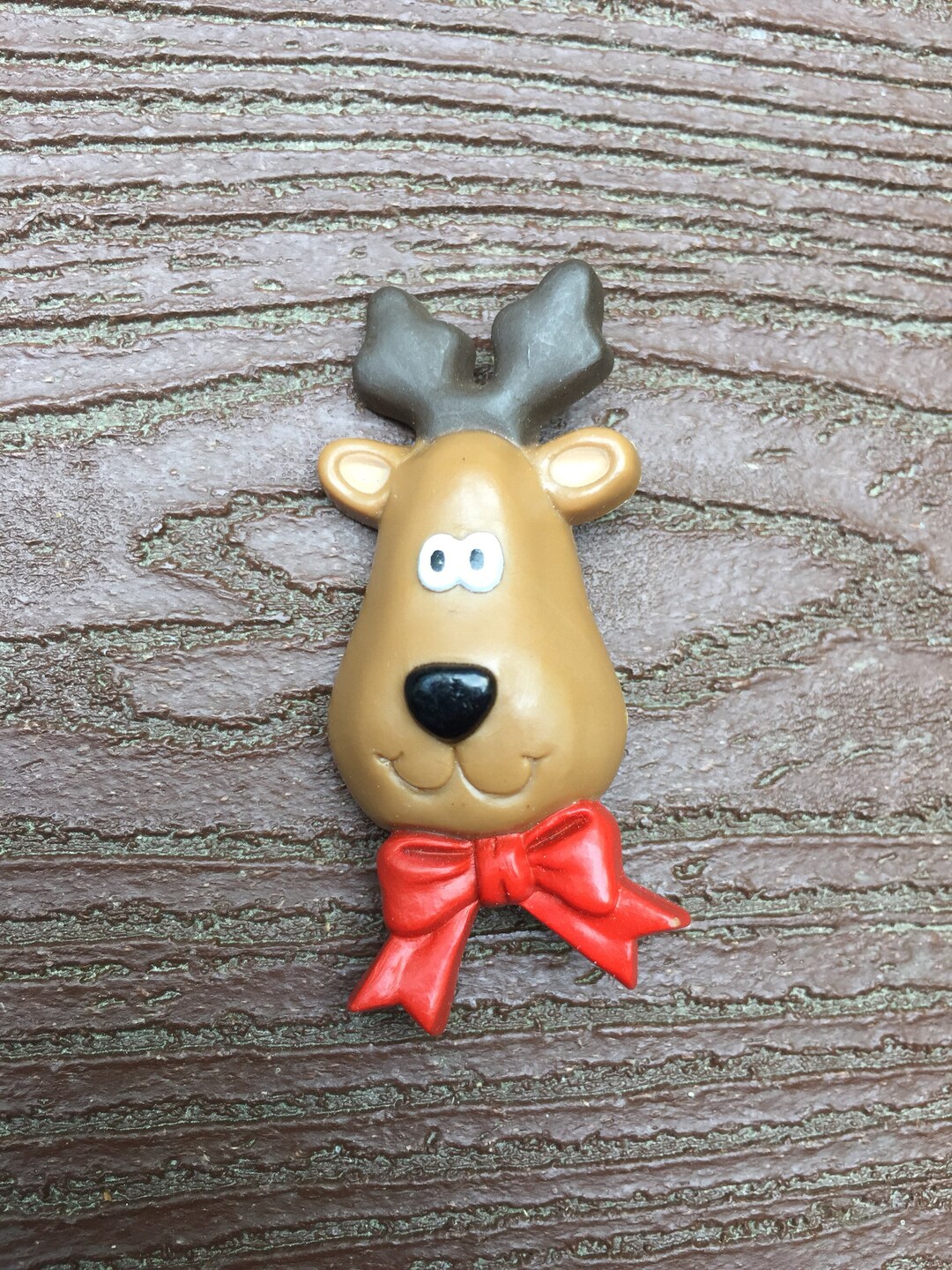 Vintage Jewelry Adorable Hallmark Rodney the Reindeer Christmas Pin ...
