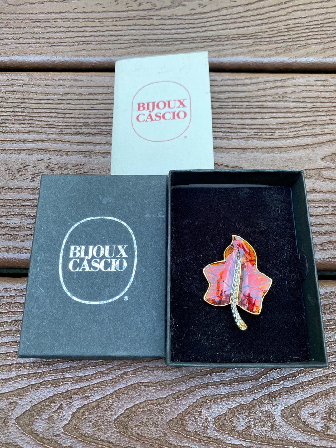 Vintage Jewelry Signed Bijoux Cascio Italian Designer Beautiful Enamel ...