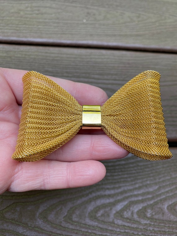 Statement brooch pin mesh - Gem