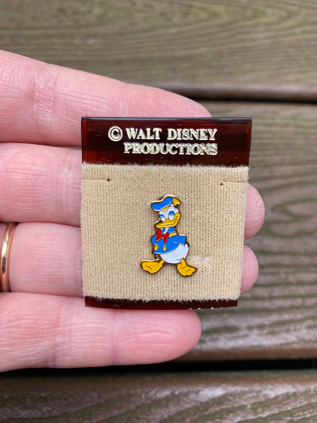 Vintage Jewelry 1970s Signed Walt Disney Productions Adorable Enamel ...