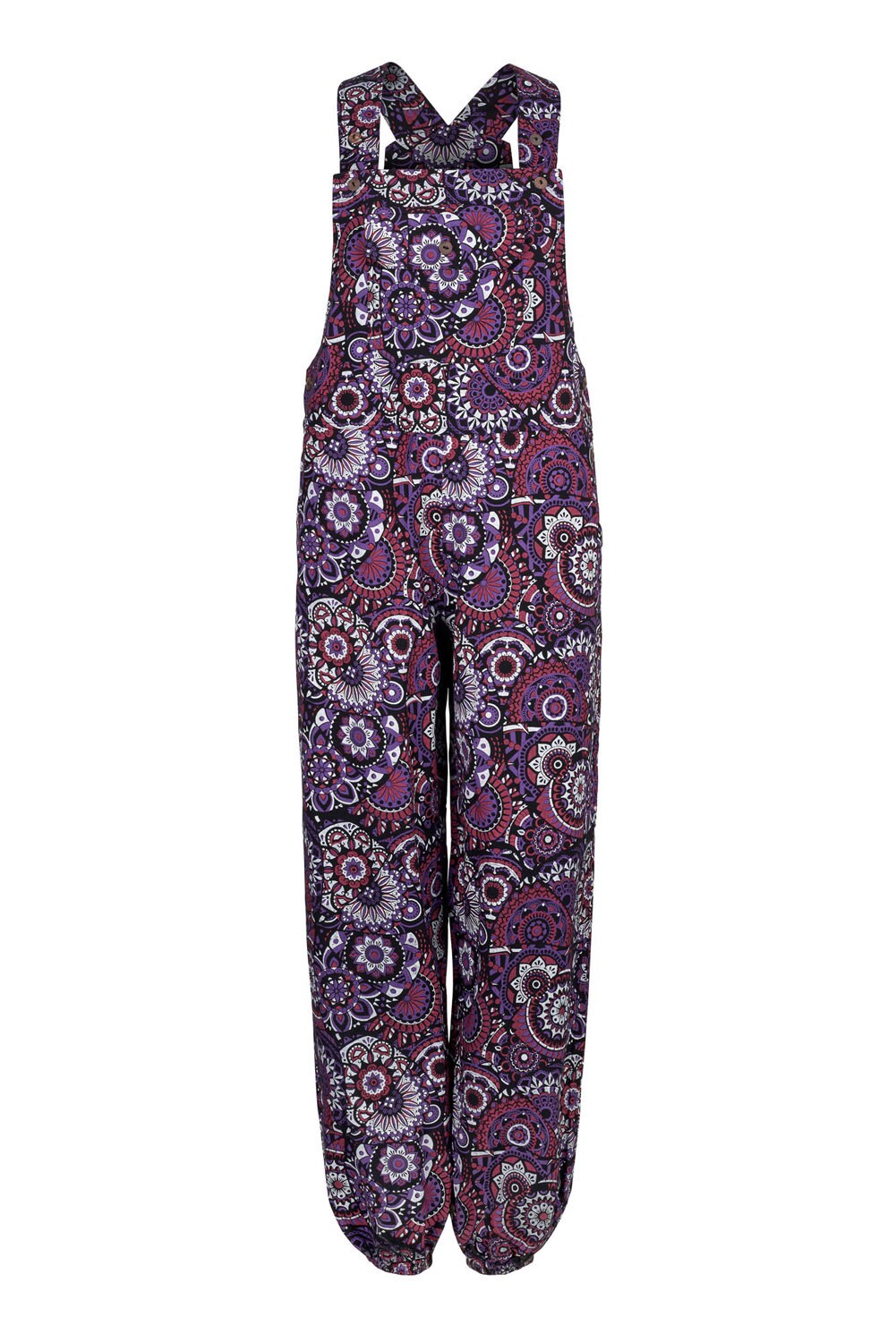 Funky Mandala Print Baggy Dungarees Available up to Plus - Etsy UK