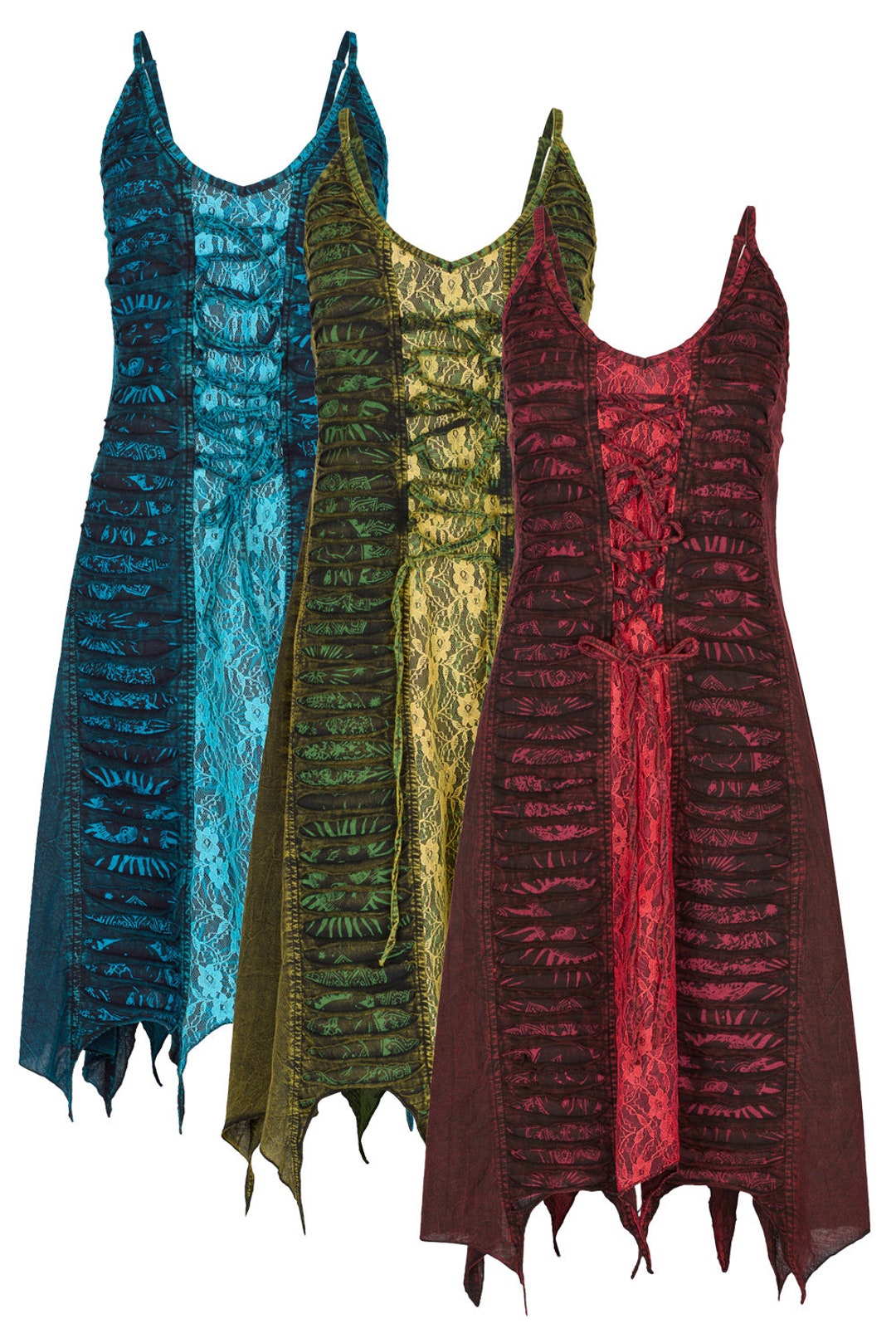 Nirvana Razor and Lace Pixie Dress Available up to PLUS Size - Etsy