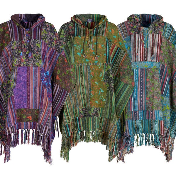 Poncho Jacket - Etsy