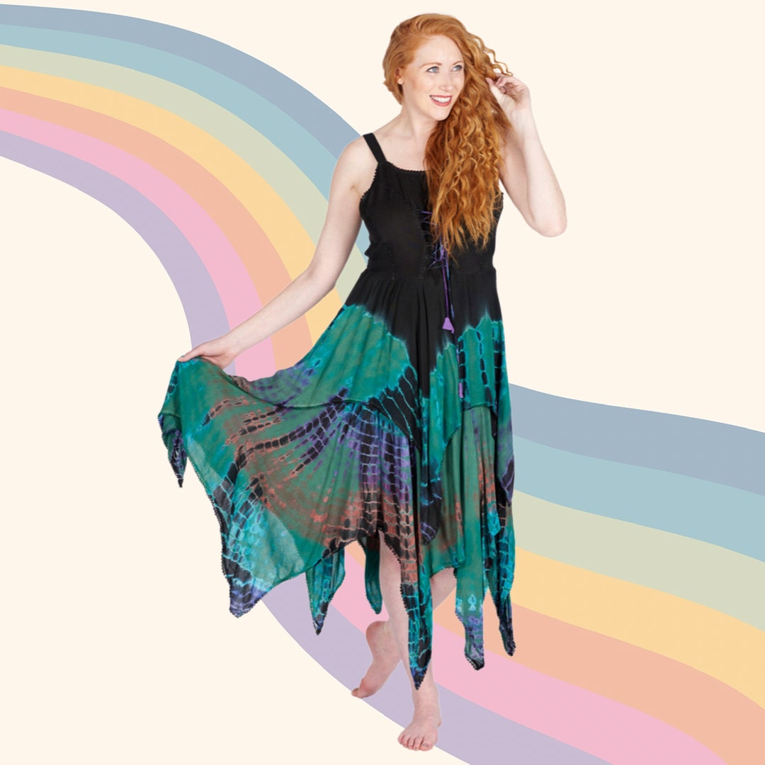 Tie Dye Pixie Dress - Etsy