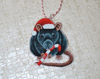 Christmas Rat Decorations | Etsy
