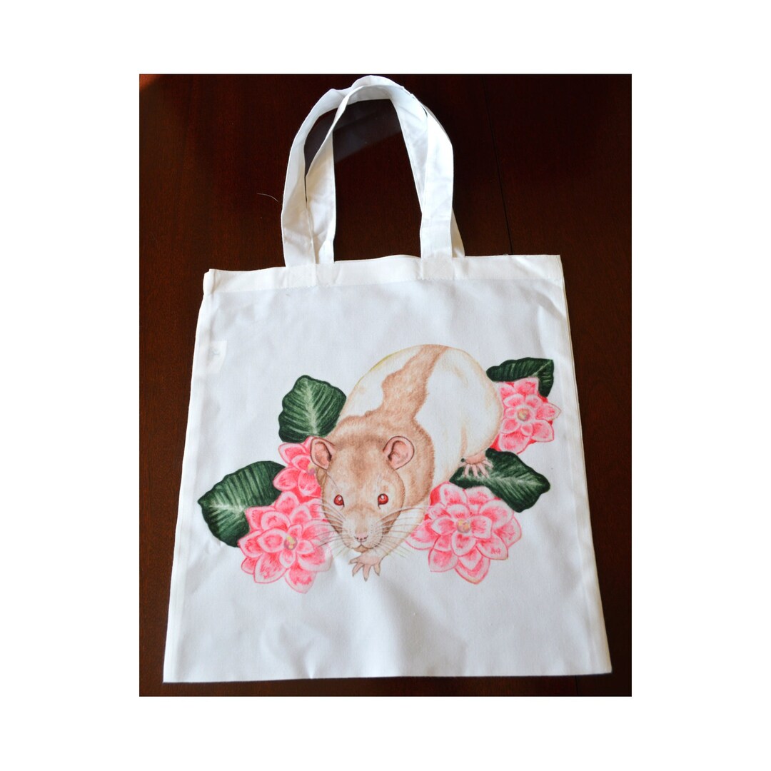 Rat Shopping Bag, Rat Tote Bag, Hooded Rat Carrier - Etsy