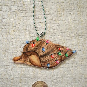 Giant African Land Snail Christmas Decoration, Xmas Snail Tree ...