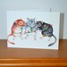 Gerbil Christmas Card, Gerbil Greetings Card, Pet Gerbils, Gerbil Owner ...