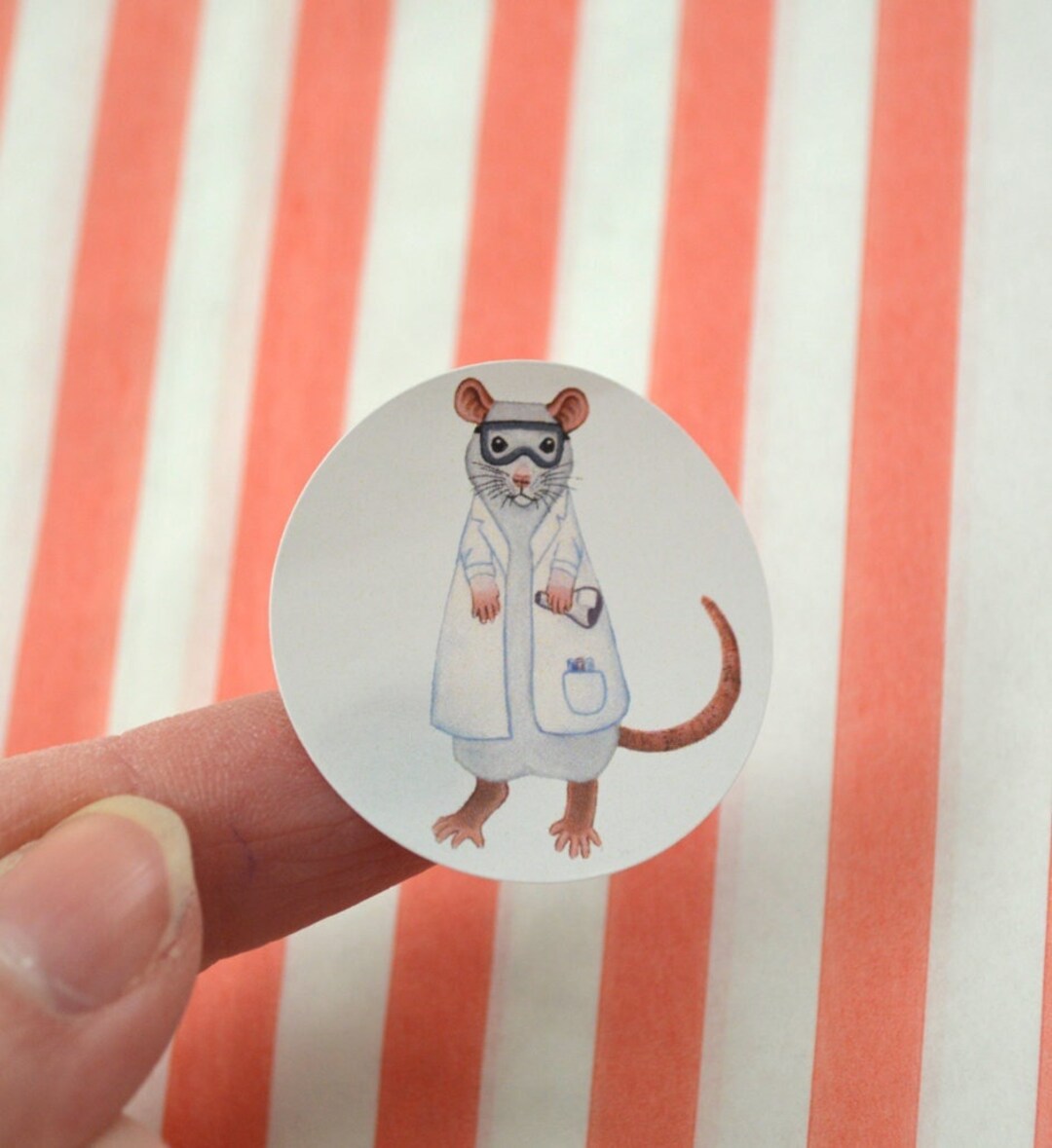 Lab Rat Sticker Sheet, 35 Lab Rats Stickers, Scientist Stickers ...