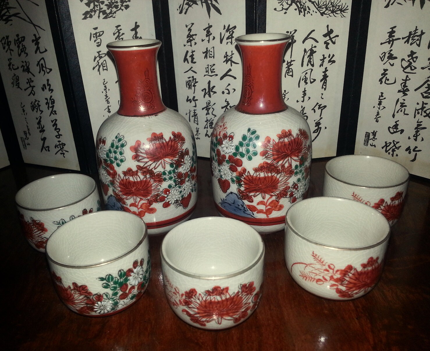 Antique Sake Sets